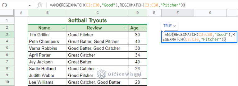 Filter Values that Contains Multiple Text Criteria in Google Sheets (2 ...