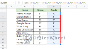 Google Sheets: How to Autofill Based on Another Field (4 Easy Ways) - OfficeWheel