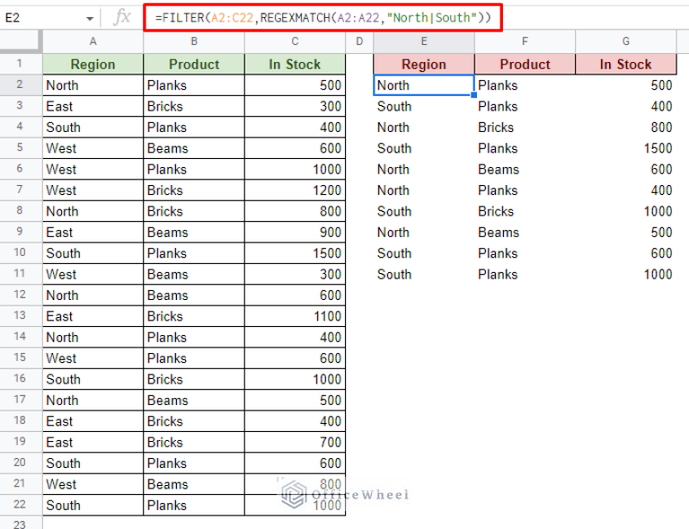 Google Sheets: Filter Data that Contains Text (3 Easy Ways) - OfficeWheel