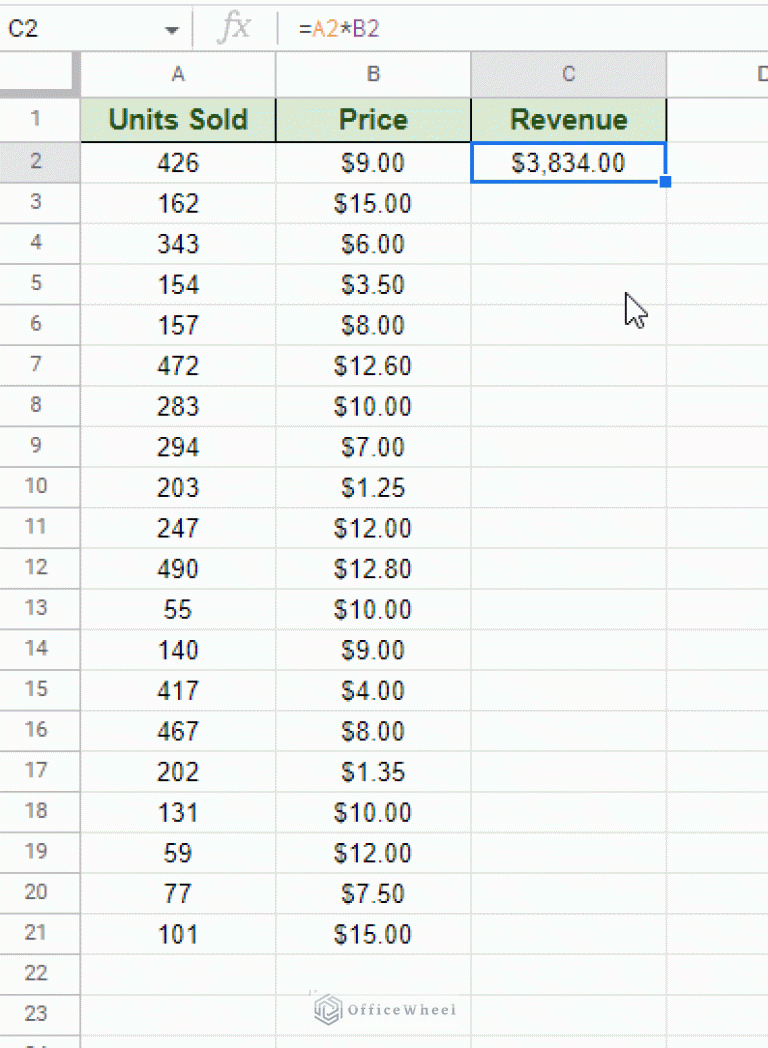 How to Fill Down an Entire Column in Google Sheets (4 Easy Ways ...