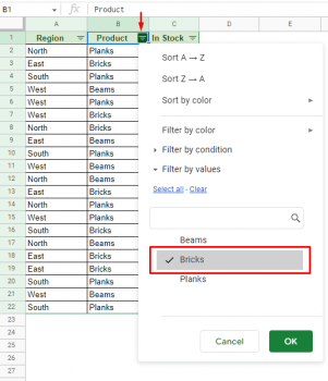 How to Filter for Multiple Conditions in Google Sheets (2 Easy Ways) - OfficeWheel