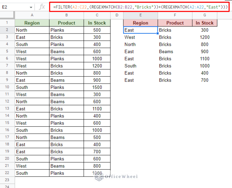 How to Filter with the OR Condition in Google Sheets (3 Easy Ways)