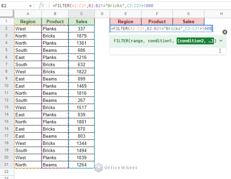 Google Sheets: The FILTER Function (A Comprehensive Guide)