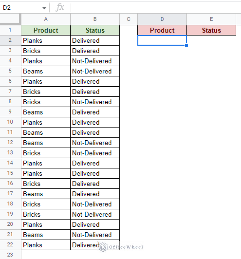 Filter Entries if it Does Not Contain Value in Google Sheets (2 Easy Ways)