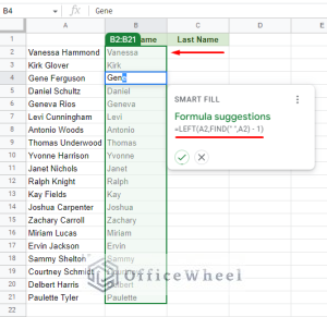 Google Sheets Smart Fill: Recognize and Autocomplete Patterns (A ...