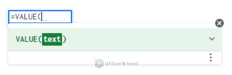 Google Sheets: The VALUE Function (An Easy Guide) - OfficeWheel