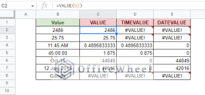 Google Sheets: Convert Value to Number (3 Easy Ways) - OfficeWheel