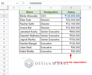 How to Format Currency in Google Sheets (An Easy Guide) - OfficeWheel