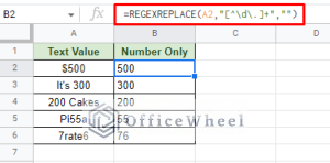 Google Sheets: Convert Text to Number (6 Easy Ways) - OfficeWheel