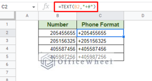Format Numbers as Text in Google Sheets (5 Easy Examples)