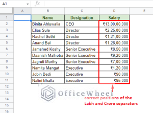 How to Format Currency in Google Sheets (An Easy Guide) - OfficeWheel