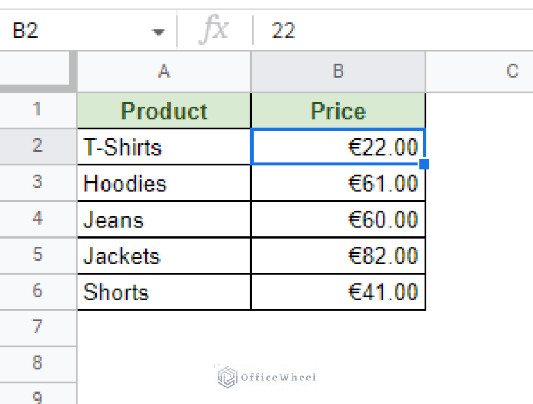 How to Change a Number Format in Google Sheets (An Easy Guide) - OfficeWheel