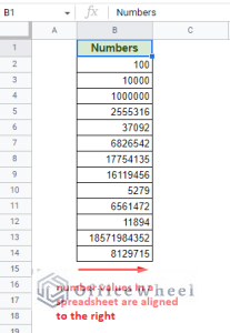 How to Add Commas to Numbers in Google Sheets - OfficeWheel
