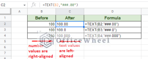 Format Numbers as Text in Google Sheets (5 Easy Examples)