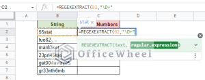 How to Remove Numbers from a String in Google Sheets