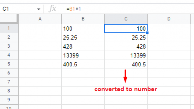 Google Sheets: Convert Text to Number (6 Easy Ways) - OfficeWheel
