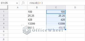 Google Sheets: Convert Text to Number (6 Easy Ways) - OfficeWheel