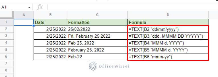 Format a Number with a Formula in Google Sheets - OfficeWheel