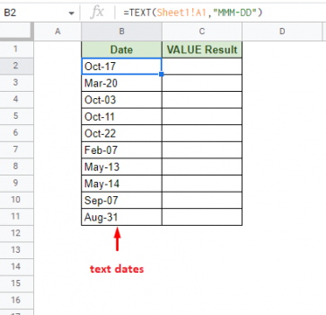 Google Sheets: The VALUE Function (An Easy Guide) - OfficeWheel