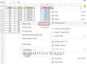 Remove Formula to Get Only Values in Google Sheets (3 Methods ...