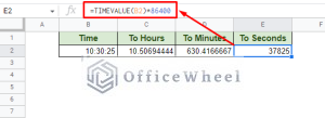 Google Sheets: Convert Time to Number (3 Easy Ways) - OfficeWheel