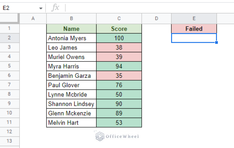 Count Cells With Color In Google Sheets 3 Easy Ways OfficeWheel