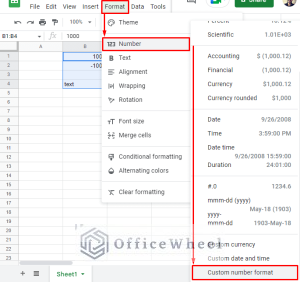 Google Sheets: Custom Number Format (A Comprehensive Guide) - OfficeWheel