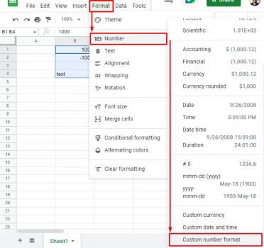 Google Sheets: Custom Number Format (A Comprehensive Guide) - OfficeWheel