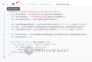 Count Cells with Color in Google Sheets (3 Easy Ways) - OfficeWheel