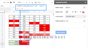 Google Sheets: If Cell Color is Red Then Take Action - OfficeWheel