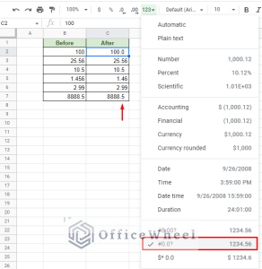 Google Sheets: Custom Number Format (A Comprehensive Guide) - OfficeWheel