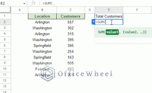 Google Sheets: Sum an Entire Column (4 Easy Ways) - OfficeWheel