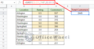 Google Sheets: Sum an Entire Column (4 Easy Ways) - OfficeWheel