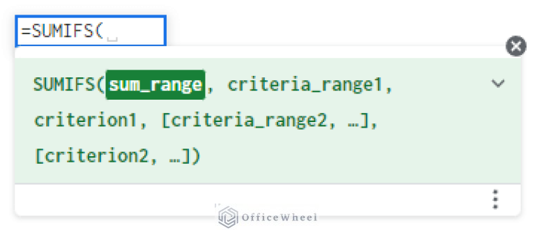 Google Sheets: Sum an Entire Column (4 Easy Ways) - OfficeWheel