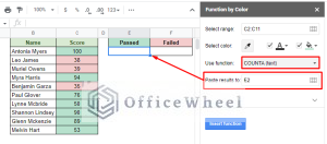 Count Cells with Color in Google Sheets (3 Easy Ways) - OfficeWheel
