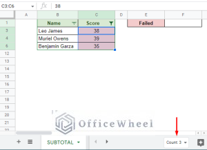 Count Cells with Color in Google Sheets (3 Easy Ways) - OfficeWheel