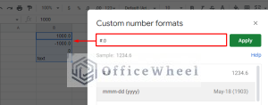 Google Sheets: Custom Number Format (A Comprehensive Guide) - OfficeWheel