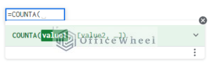 How to Count Cells in Google Sheets (4 Easy Ways) - OfficeWheel