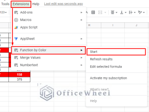 Google Sheets: If Cell Color is Red Then Take Action - OfficeWheel