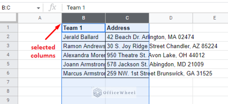 How to Format Cells to Fit Text in Google Sheets (2 Ways) - OfficeWheel