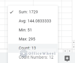 Google Sheets: Sum an Entire Column (4 Easy Ways) - OfficeWheel