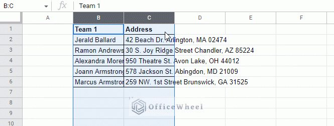 How To Format Cells To Fit Text In Google Sheets 2 Ways OfficeWheel