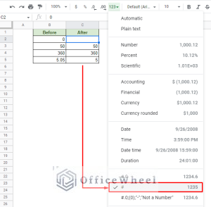 Google Sheets: Custom Number Format (A Comprehensive Guide) - OfficeWheel
