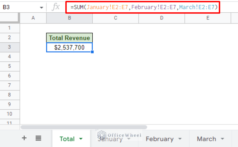How to Sum Cells from Different Sheets in Google Sheets (3 Easy Ways ...