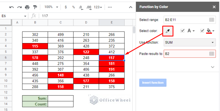 Google Sheets: If Cell Color is Red Then Take Action - OfficeWheel