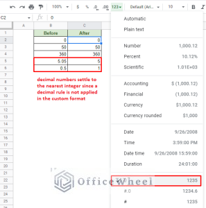 Google Sheets: Custom Number Format (A Comprehensive Guide) - OfficeWheel