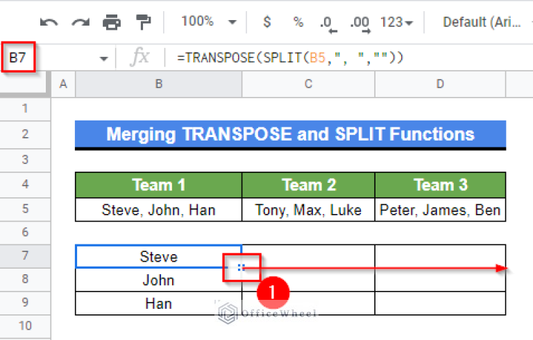 How to Split a Cell in Google Sheets (9 Quick Methods)