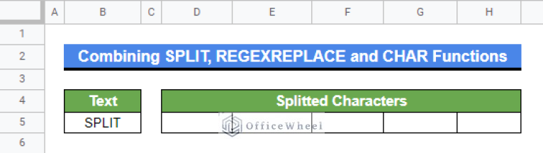 How to Split a Cell in Google Sheets (9 Quick Methods)