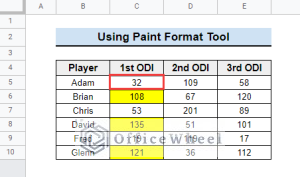 Copy Conditional Formatting with Relative Cell References in Google Sheets