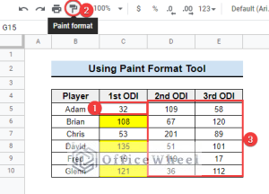 Copy Conditional Formatting with Relative Cell References in Google Sheets